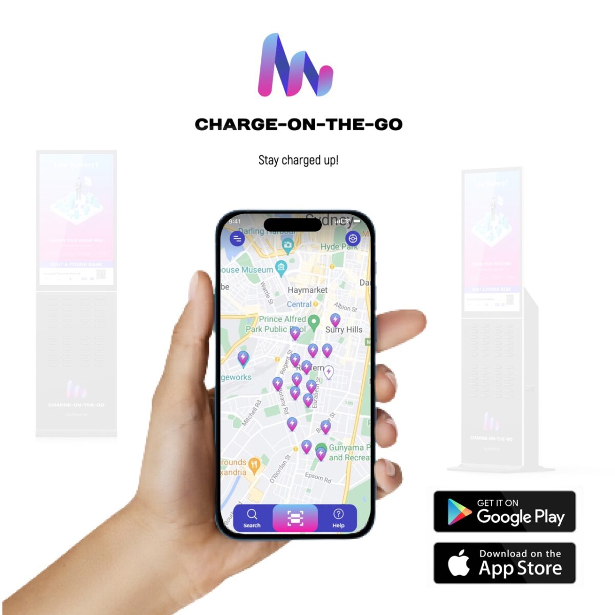 CHARGE ON THE GO - Stay charged up with the best rental power bank ...